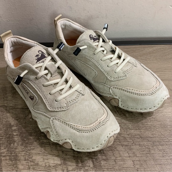 DBECK | Shoes | New Womens Dbeck Beige Suede Sunday Stroll Walking ...